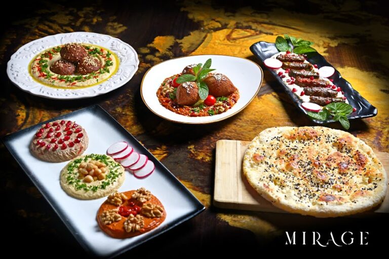 Menu Mirage – Mirage